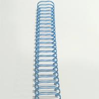 China Nylon Spiral Diaries Binding Wire Material 0.9mm Double Ring Wiro Office Supplies for sale