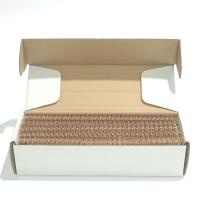 China Bronze 0.8mm Thickness Metal Double Wires After Printing Spiral Binding Wires for sale