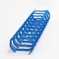 China 135 Sheets 5/8'' Twin Wire Book Binding Wire Double Loop Wire Spiral Coil for sale
