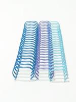 China 200 Sheets 1'' Double Coil Binding Wires A5 Double Loop Wire For Notebook for sale