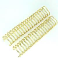 China Spiral Binding Wire 31 Book Binder Spiral Coil Wire O Binding 6.4mm For Calender for sale