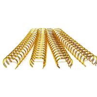 China Binder Spiral Coil 9.5mm Wire O Binder Double Loop Book Binding Wire For Bookstore for sale