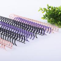 China Wire O Bindings 120 Pages Wire And Coil Loop Wire 14.3mm For Printing Store for sale
