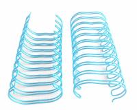 China Pitch 2:1 Wire Steel Double Loop 3/4'' Metal Spiral Binding Coil Notebook Use for sale