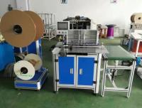 China Multifuctional Double Loop Wire Spooling Machine PLC Controlled Wall Calendar Binding for sale