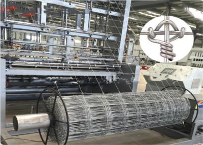 China Cattle / Sheep Fence Making Machine , Steel Wire Chain Link Making Machine for sale