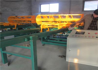 China Prison Diamond Mesh Fencing Machine Anti Climb , Airport Fence Making Machine for sale