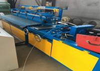 China Garden Chain Link Fence Making Machine , Adjustable Speed Wire Mesh Weaving Machine for sale
