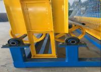 China Garden Chain Link Fence Making Machine , Adjustable Speed Wire Mesh Weaving Machine for sale