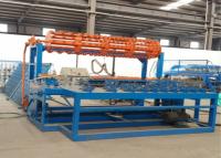 China Computer Control Chain Link Mesh Machine , 2500 Mm Width Wire Mesh Weaving Machine for sale