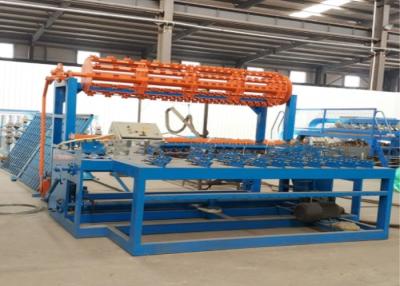China Computer Control Chain Link Mesh Machine , 2500 Mm Width Wire Mesh Weaving Machine for sale