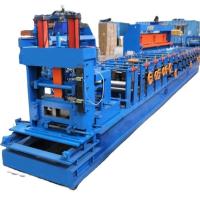 China PLC Touch CZ Purlin Roll Forming Machine With Quenching for sale