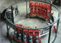 China ZX-40 Seamed Steel Plate Silo Forming Machine Spiral 4mm 4.5m/Min for sale