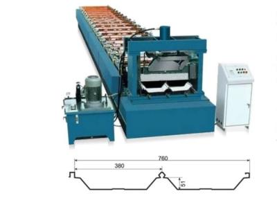 China Seam Lock Roofing Panel Making Machine Boltless Standing 22R for sale