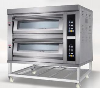China Commercial Electric Gas Baking Oven 380v Bread Cake Pizza 6.6KW for sale