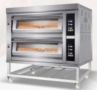 China Commercial Electric Gas Baking Oven 380v Bread Cake Pizza 6.6KW for sale