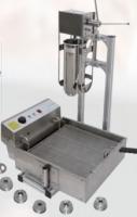 China Electric Churros Machine With 3 / 5 / 7 / 10l Manual Tabletop for sale