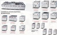 China Commercial Kitchen Fryer 4burner Range With Cabinet Jacketed Boiling Pan With Cabinet for sale