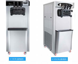 China Single Compressor Precooling Ice Cream Machine Silent Reducer With Ground Steel Gears for sale