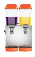 China 16l Large Capacity Hopper Food Pvc Cylinder Stainless Steel Handle Juice Dispenser 110V for sale