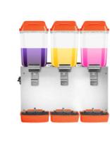 China 16l Large Capacity Hopper Food Pvc Cylinder Stainless Steel Handle Juice Dispenser 110V for sale