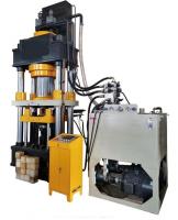 China Automatic Feeding Steel Door Embossing Machine Self Determined Power Forming Hydraulic Press for sale