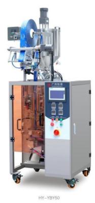 China Rounded Back Seal Granular Packaging Machine 50 - 60hz 3.0kw Liquid Powder 50ML for sale