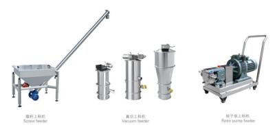 China Screw Vacuum Rotor Pump Feeder / Finished Conveyor / Domino Inkjet Printer for sale