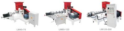 China Motor Type Fish Feed Extruder 220V Chromium Alloy Steel Dry Way Floating for sale