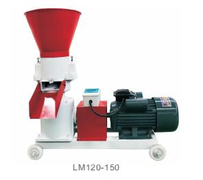 China Wear Resistant Poultry Feed Pellet Making Machine 30kw 60 - 100kg / H Flat Die for sale