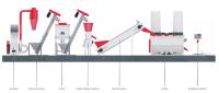 China High Efficiency Poultry Feed Production Line 60kw 200 - 1000kg/H Farm Use for sale