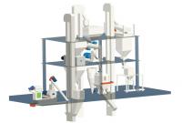China 178.5kw Poultry Animal Feed Production Line Automatic Package 5ton / H Commercial for sale