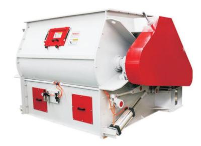China Table Mixing Effect Double Shaft Paddle Mixer High Efficiency 5.5 - 30kw Sshj-0.5-4.0 380V for sale