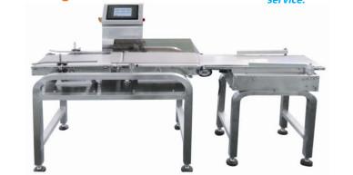 China Inteligent YH-C Check Weigher Construction PLC Control With Touch Screen Panel 0.25KW for sale