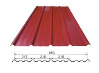 China CE 860 Metal Roof Roll Forming Machine Hydraulic Profile Cutting for sale