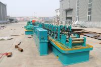 China CE Downspout Pipe Roll Forming Machine 50m/min High Frequency Welded for sale