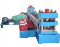 China Steel Sheet Highway Guardrail Roll Forming Machine 10m/min for sale