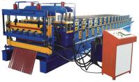 China 7.5KW Color Steel Roll Forming Machine 1200mm Double Layers for sale