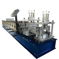 China Galvanized Ridge Cap Roll Forming Machine 5.5KW 10m/min for sale