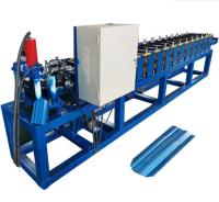 China C84 Gray Keel Roll Forming Machine For Advertising Board Lock Sheet for sale