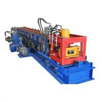 China Hydraulic CZ Purlin Roll Forming Machine 5T Double Heads Decoiler for sale