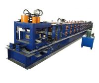 China Hydraulic CZ Purlin Roll Forming Machine 5T Double Heads Decoiler for sale