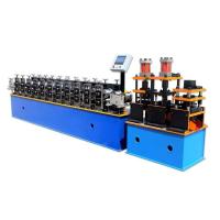 China Guide Rail Shutter Door Roll Forming Machine 15m/min 5.5KW for sale