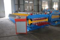 China 18m/min Shutter Door Roll Forming Machine ISO Colored Steel Tile for sale