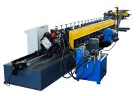 China 7.5KW C Purlin Roll Forming Machine C Channel Hydraulic Punching for sale