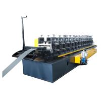China 7.5KW C Purlin Roll Forming Machine C Channel Hydraulic Punching for sale