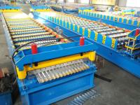 China Blue Cr12 Color Steel Roll Forming Machine For Protection Board for sale