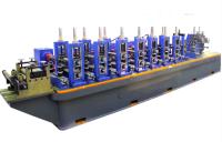 China Welded Down Pipe Roll Forming Machine 10m/min Cr12 Cutting for sale