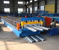 China 5T Panel Roll Forming Machine 8/min Metal Floor Deck for sale