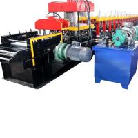 China Metal Panel Roll Forming Machine For Guard Rail 12m/min for sale